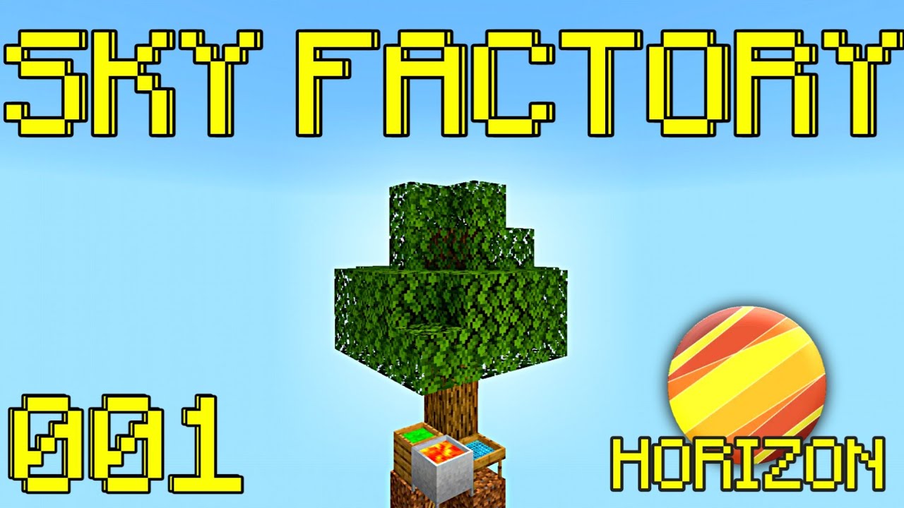 Sky Factory no Horizon Moding Kernel MODS PARA MCPE // 100 dias no HORIZON - YouTube