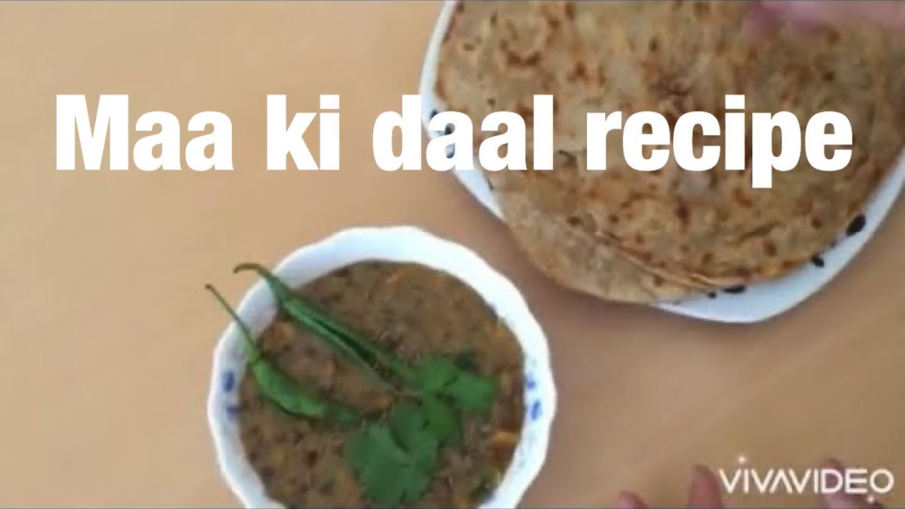 Maa ki daal and Chana ki daal/ black gram daal and split chickpeas ...