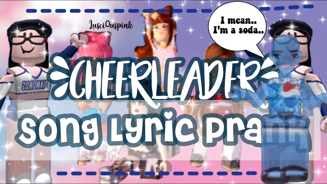CHEERLEADER Song Lyric Prank *FUNNY* - YouTube