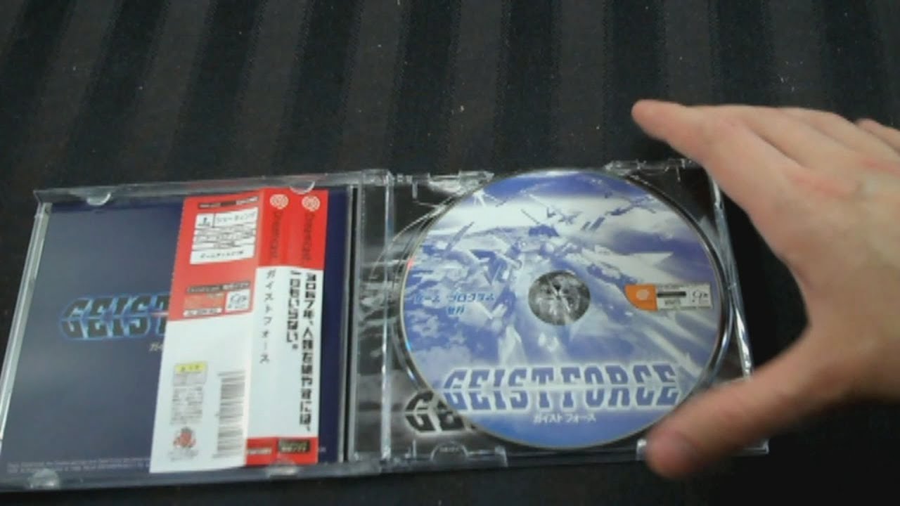 Keep Dreaming - 2012 Sega Dreamcast Game GEIST FORCE Unboxing - Adam ...