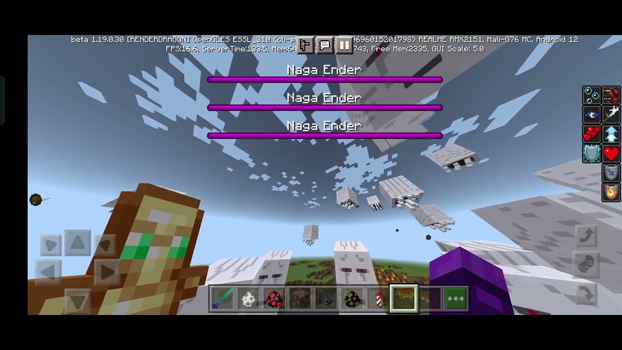 Minecraft - 3 Headed Ghast & Ght Vs ALPHABLOCKS NUMBERBLOCKS ...