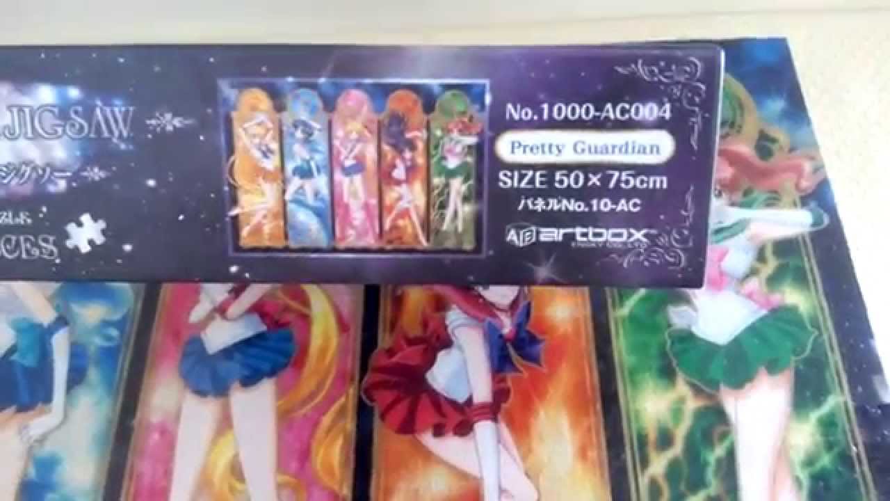 Sailor Moon Art Crystal Jigsaw puzzle 1000 pieces - YouTube