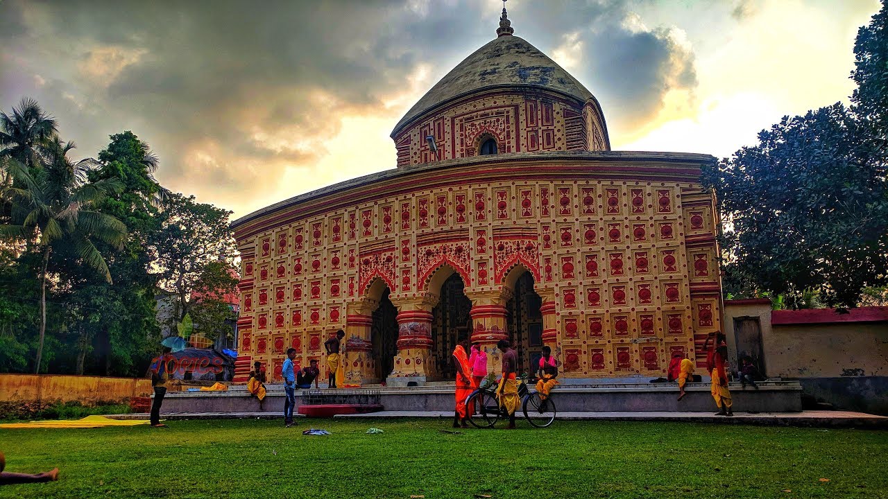 Radhaballabh Temple, Khanakul Krishnanagar, Hooghly, West Bengal - YouTube
