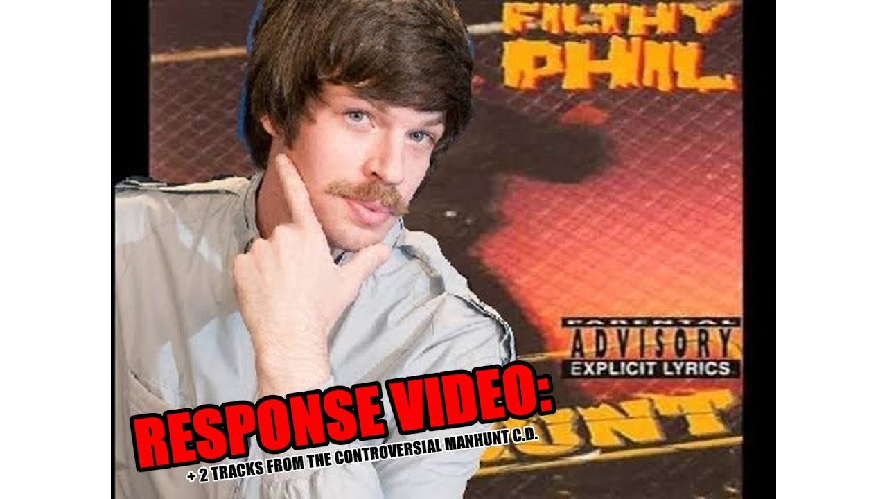 Filthy Phil - The half-assed rap show episode 1 (response video) - YouTube