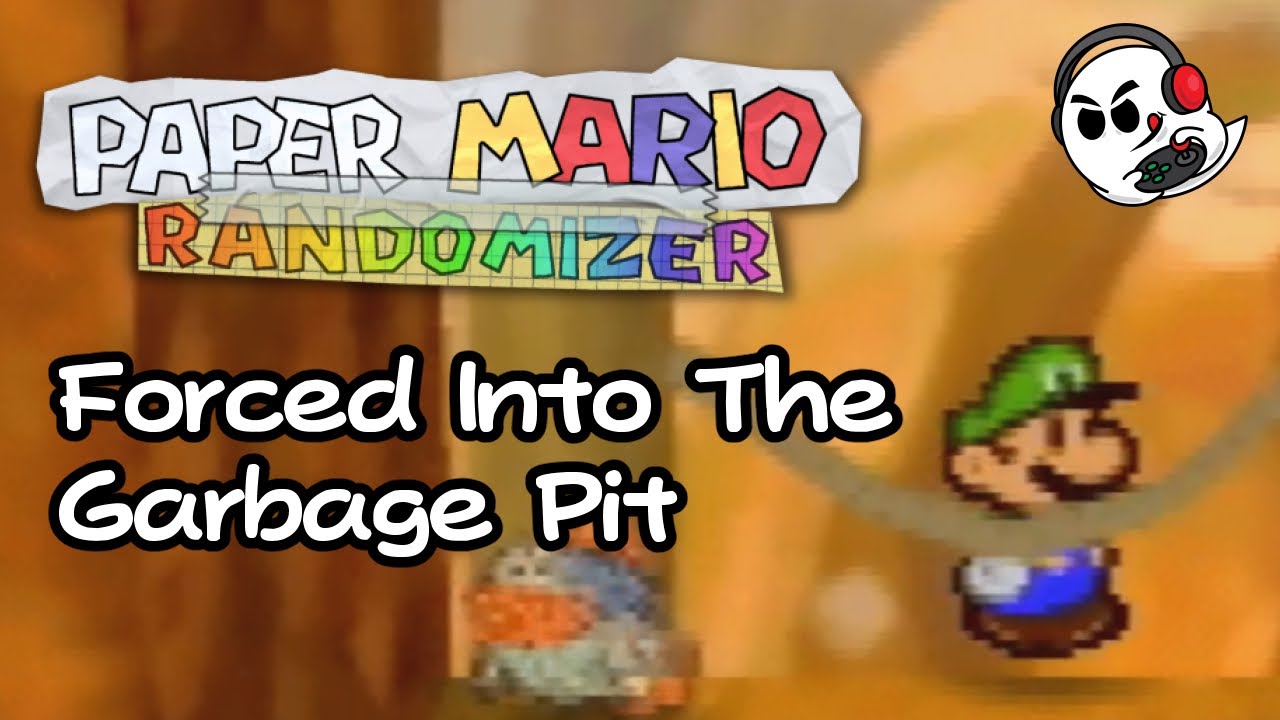 Forced Into The Garbage Pit - Paper Mario Rando (Glitch Logic) - YouTube
