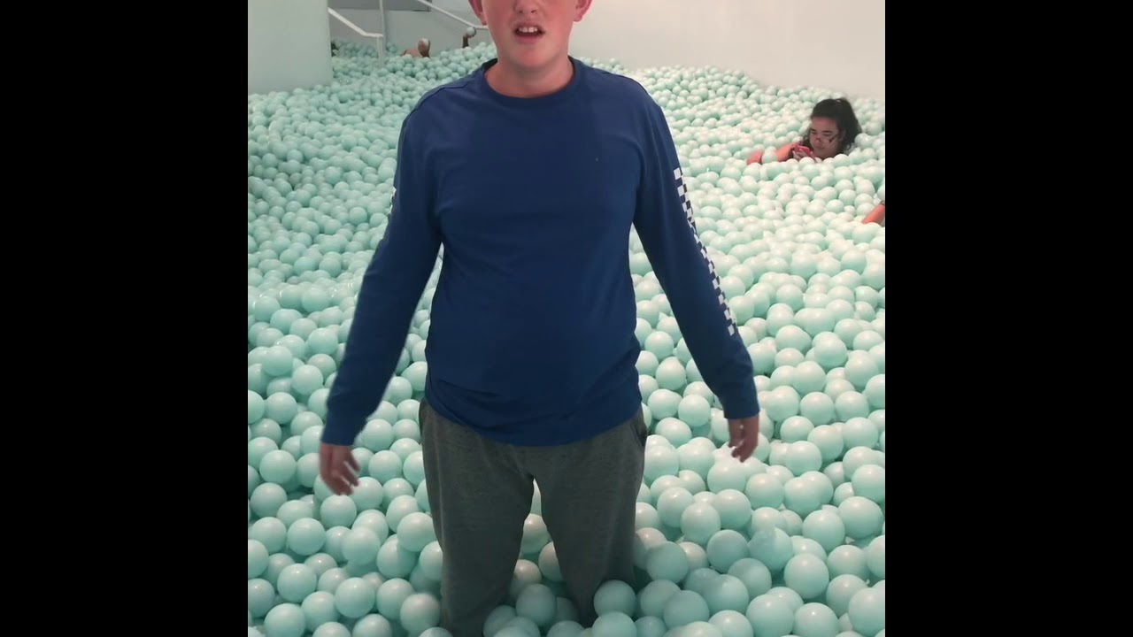Ball pit in the color factory - YouTube
