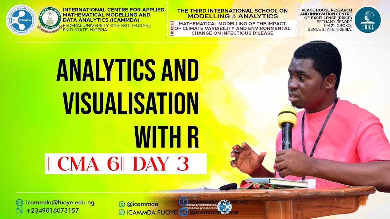 Analytics And Visualization In R || CMA 6 | Day 3 - YouTube
