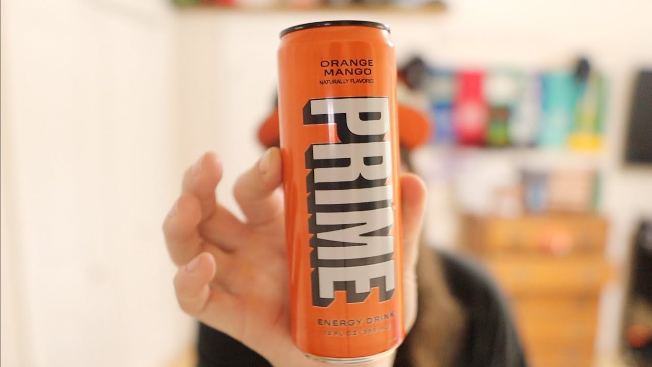 Prime energy drink orange mango flavor review you know energy reviews ...
