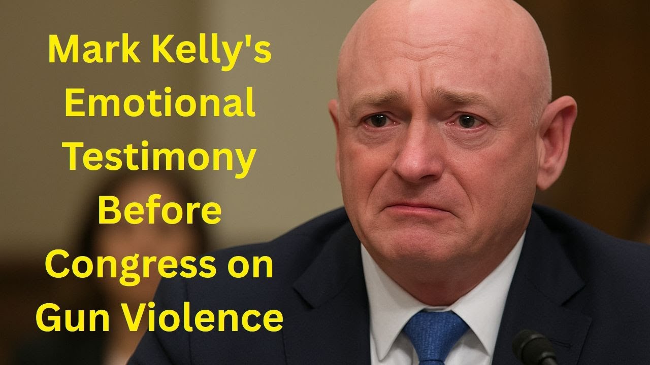 Mark Kelly's Emotional Testimony Before Congress on Gun Violence - YouTube