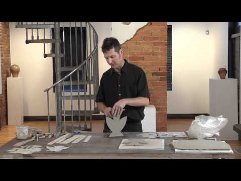 Pottery Video How to Make and Design a Stiff Slab Vase - YouTube