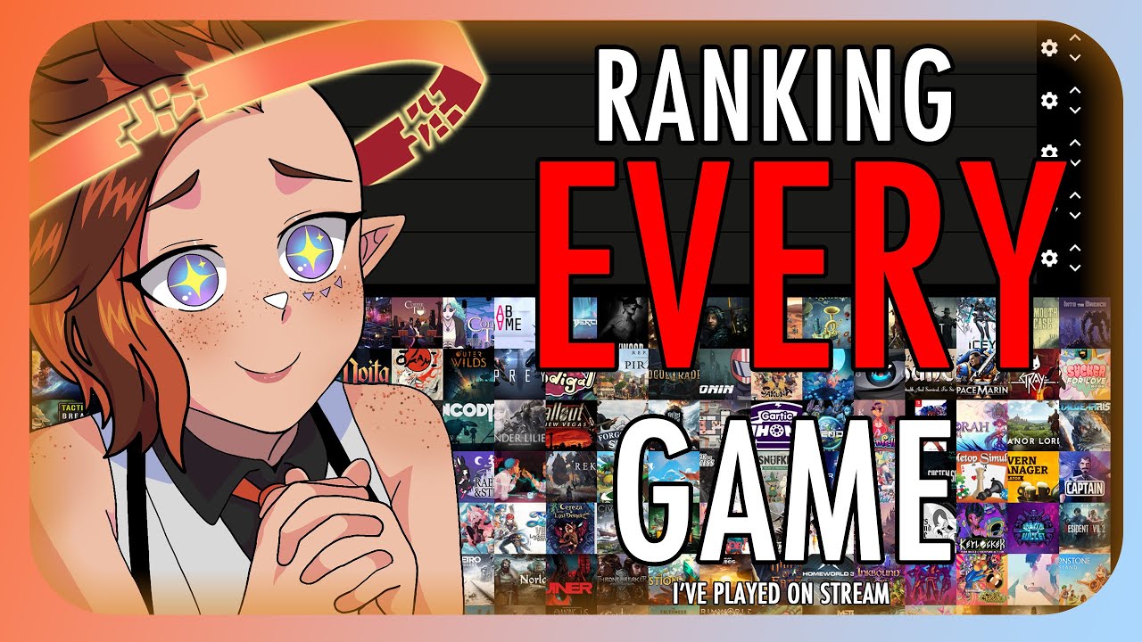 Ranking EVERY Game I Ever Played - YouTube