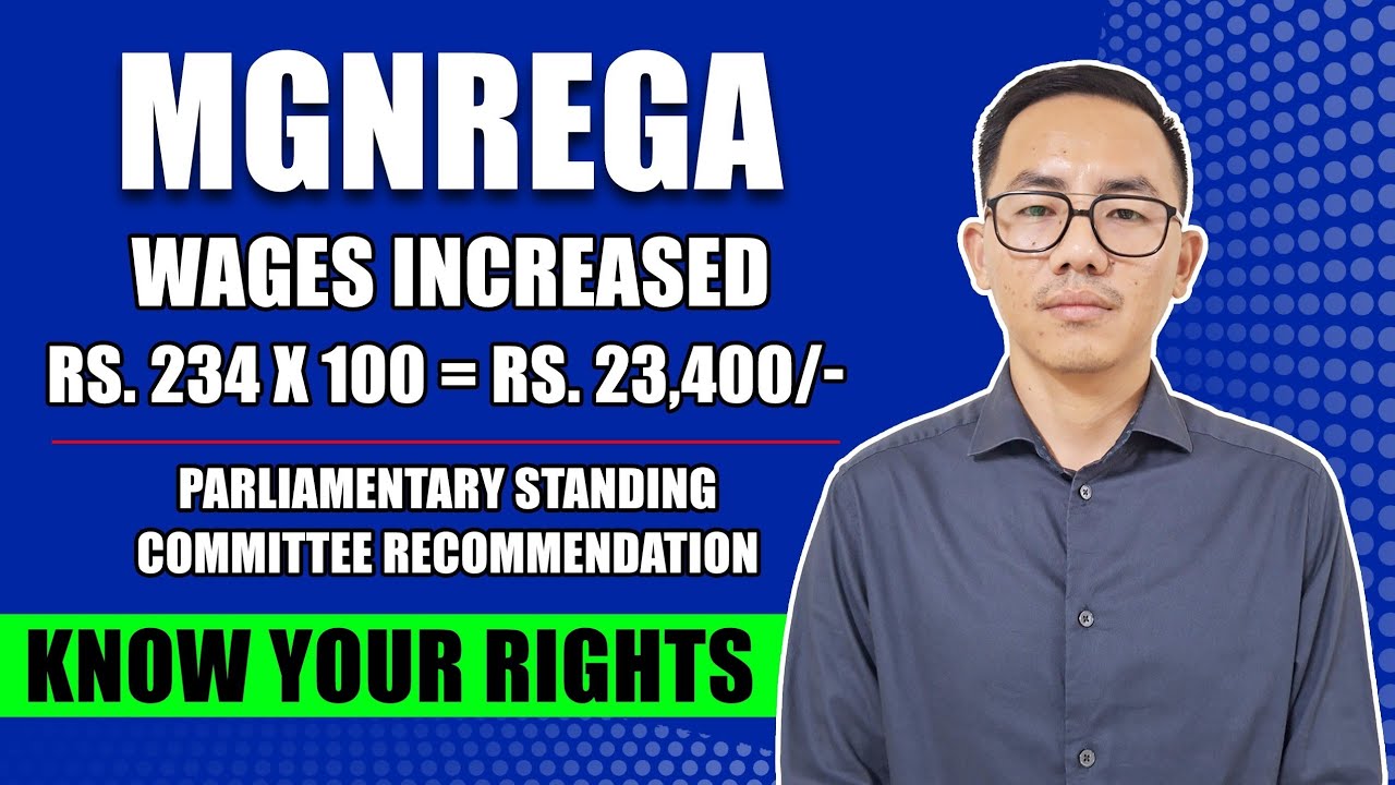 MGNREGA | Wages Increased | PSC Recommendation | Know your Rights - YouTube