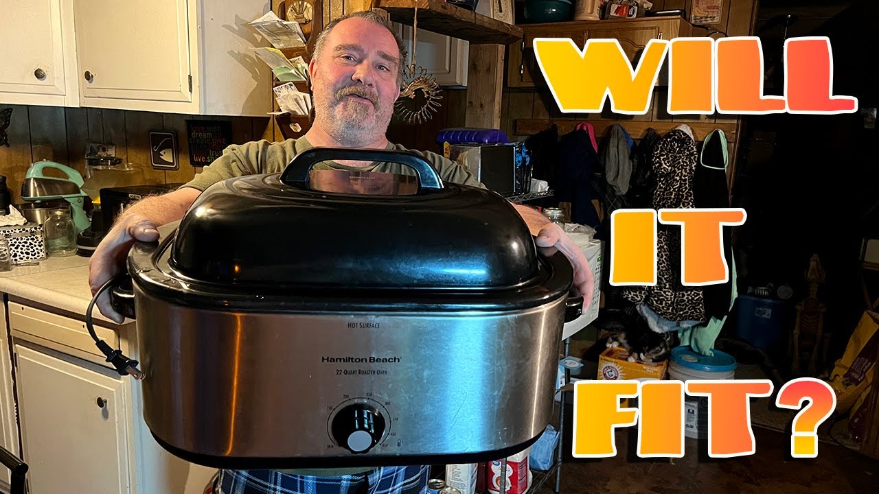 Will All My Homemade Chili Fit In This Giant Roaster? - YouTube