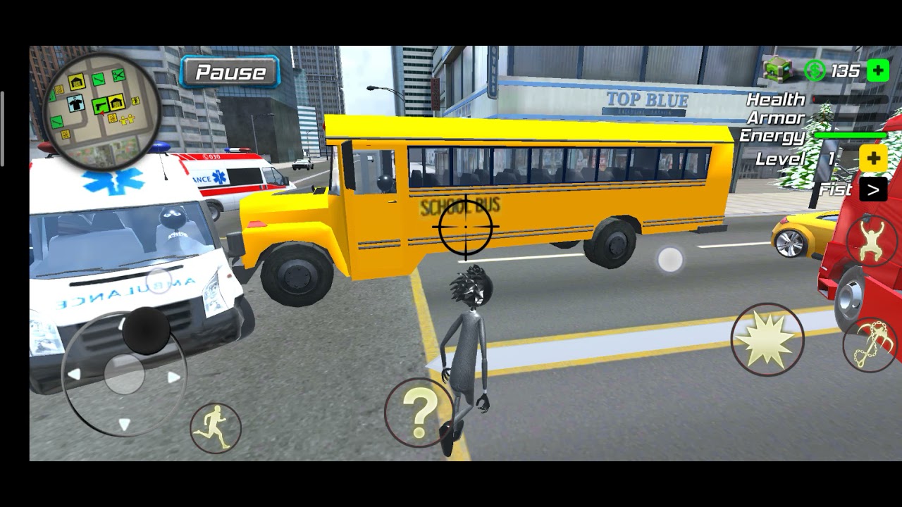 amazing crime strange stickman - YouTube