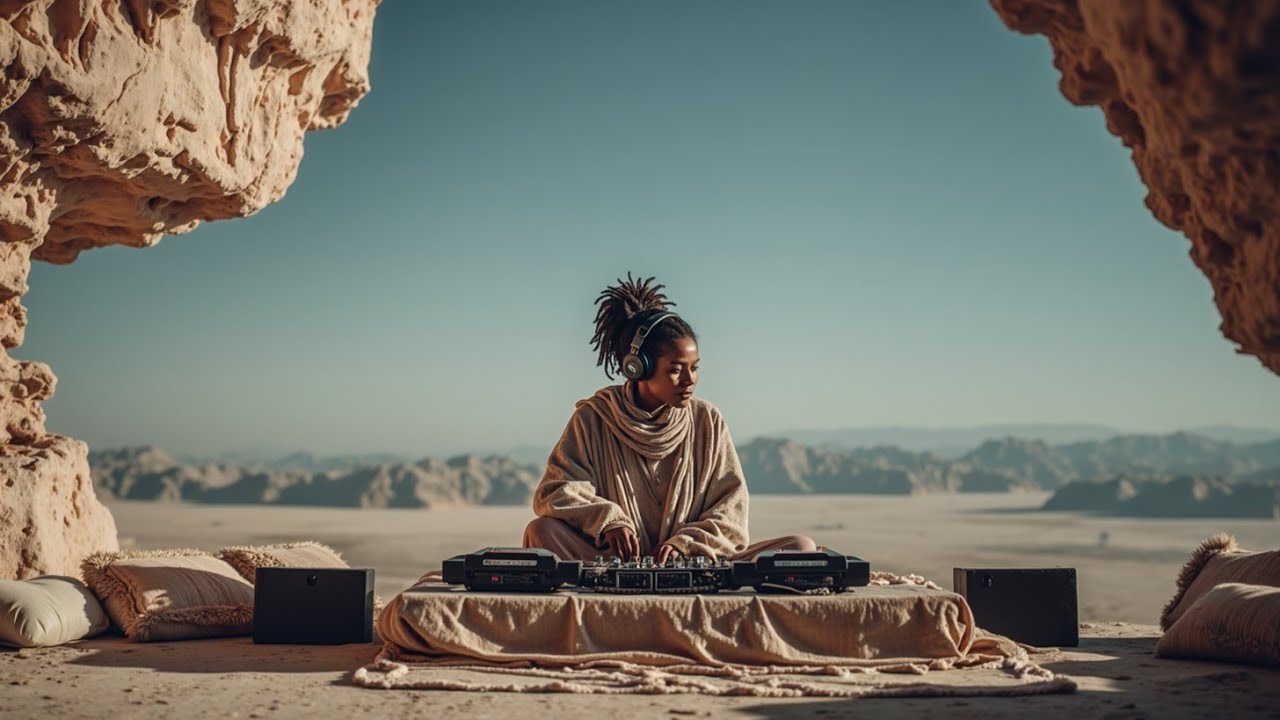 Desert Night Grooves ~ Late Night Chill Mix ~ Nomadic DJ Electro Rhythm ...