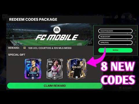 *NEW CODES*ALL WORKING CODES FOR FC MOBILE | FC MOBILE REDEEM CODE | FC ...