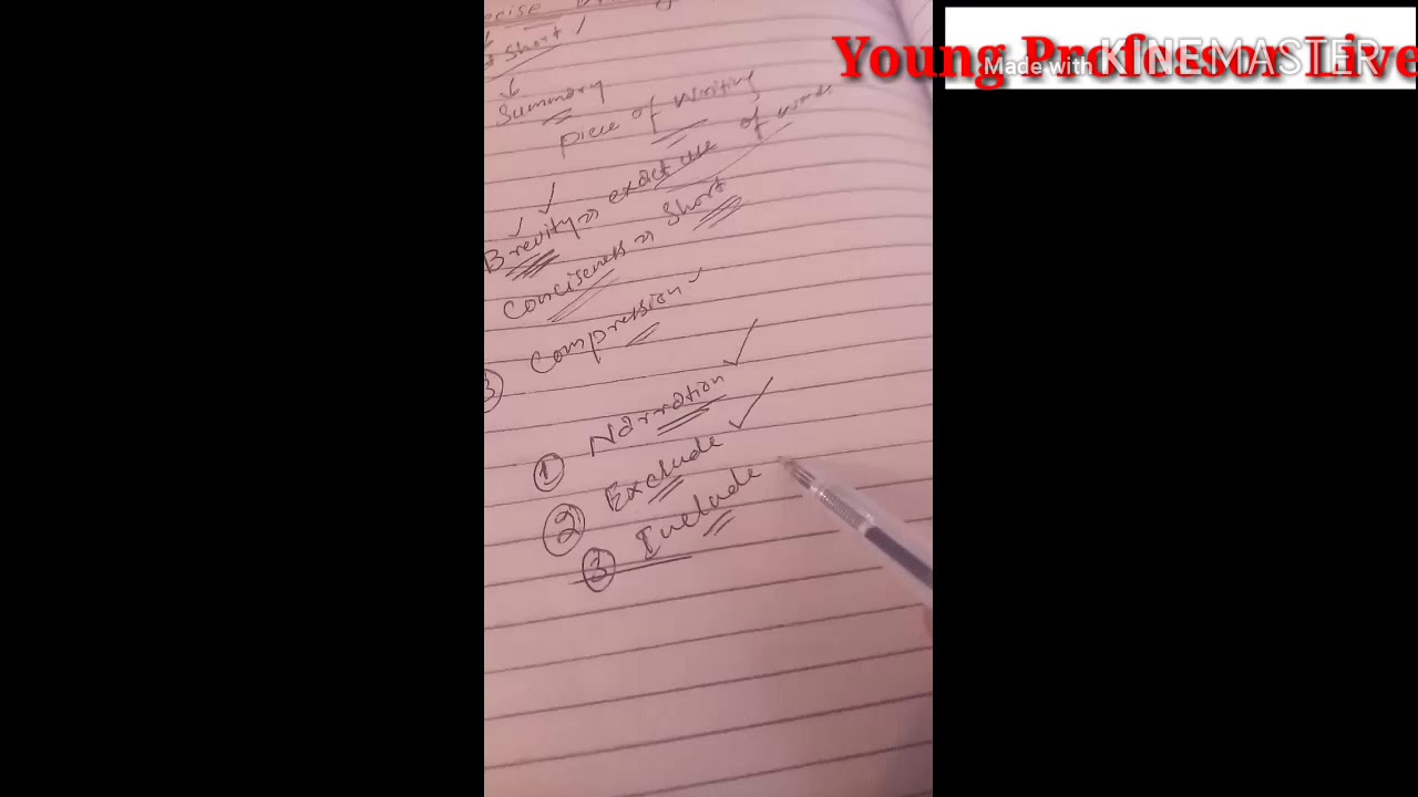 What is Precise writing ? or How to write a good Precise of a given ...