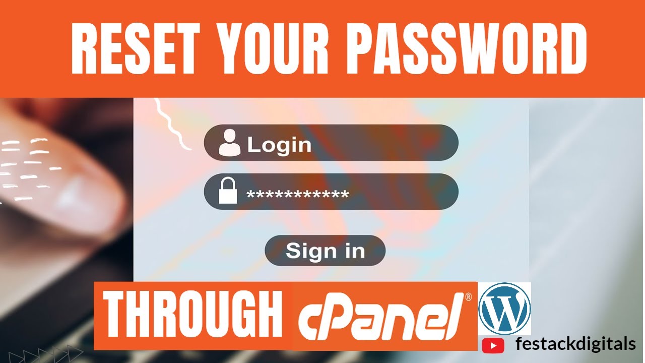 How To Reset Your Website Password Through Cpanels Phpmyadmin Youtube