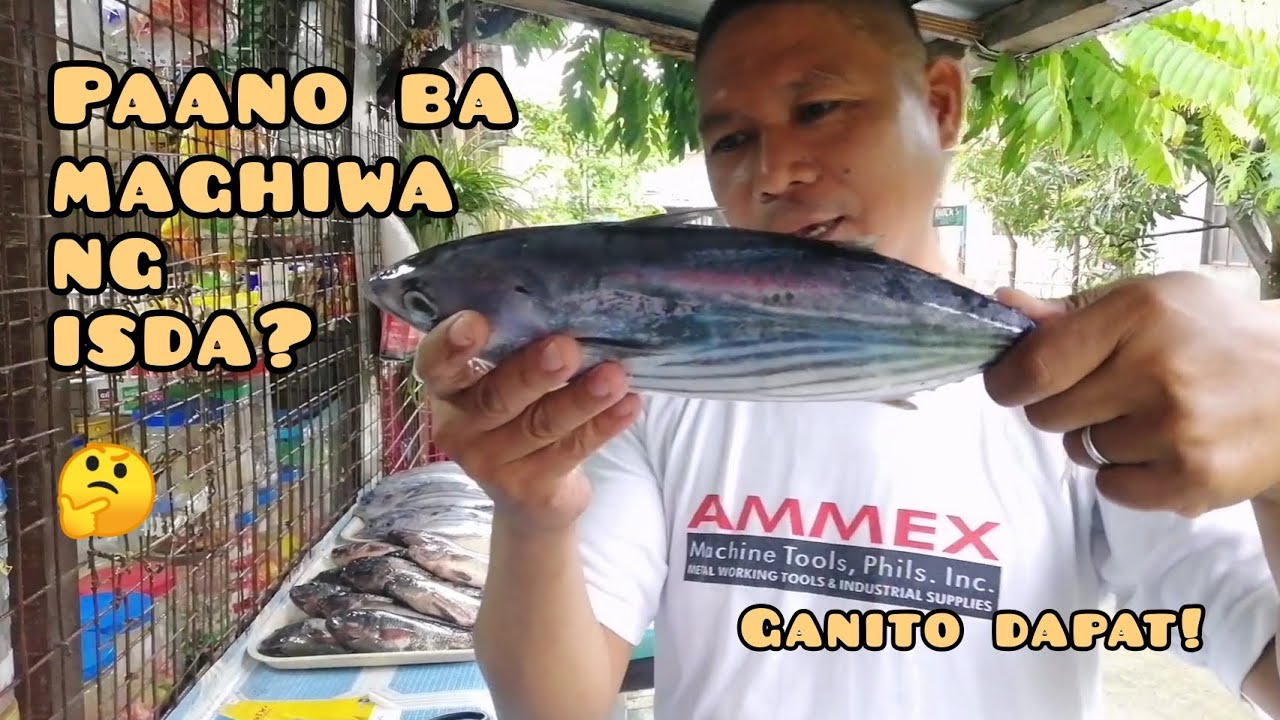 CUTTING FISH🔪🐟 | Pinoy style - YouTube