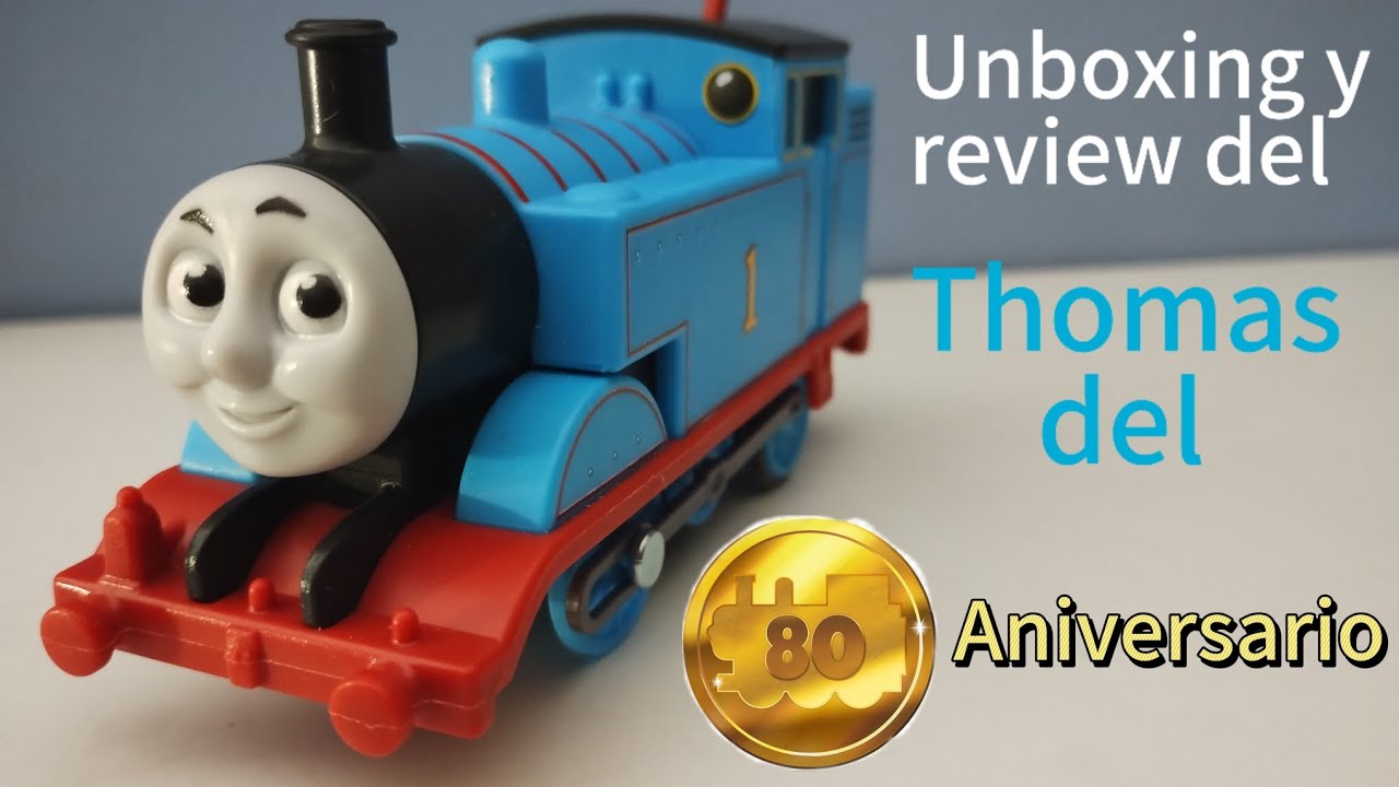 Unboxing del Trackmaster Motorized Thomas del 80 aniversario - El ...