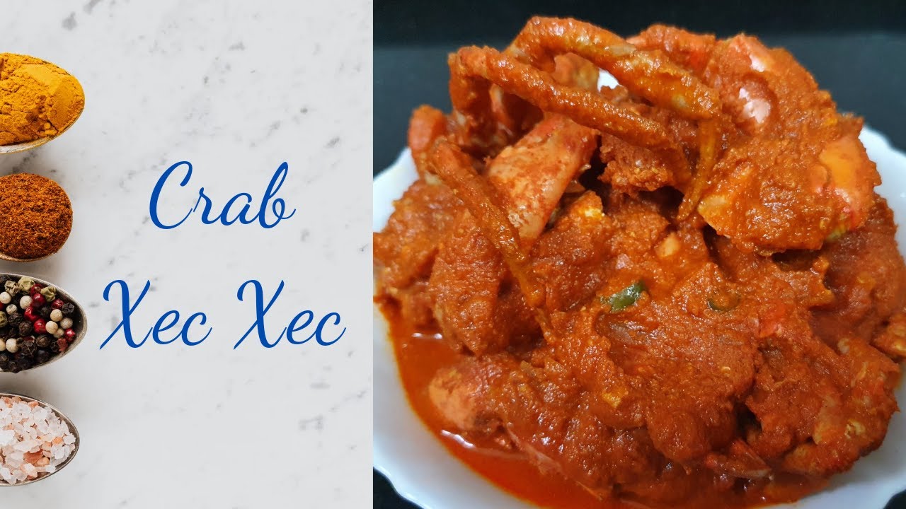 Crab Xec Xec | Goan Crab Curry | Crab Shek Shek | Crab Curry with ...