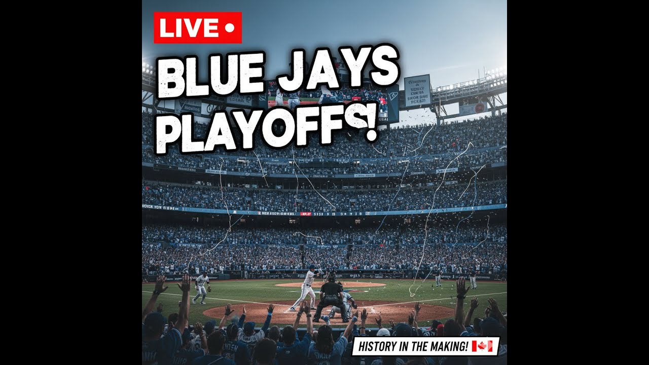 BLUE JAYS PLAYOFFS LIVE: The INCREDIBLE Game-Winning Play & Crowd ...