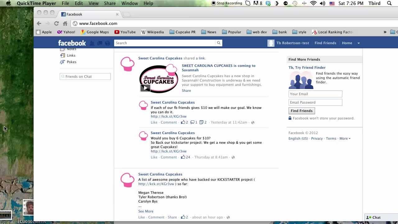 Login to Kickstarter using your Facebook account - YouTube