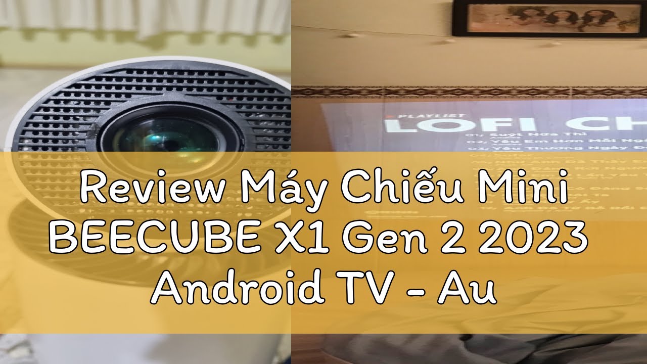 Review Máy Chiếu Mini BEECUBE X1 Gen 2 2023 Android TV - Auto Keystone ...