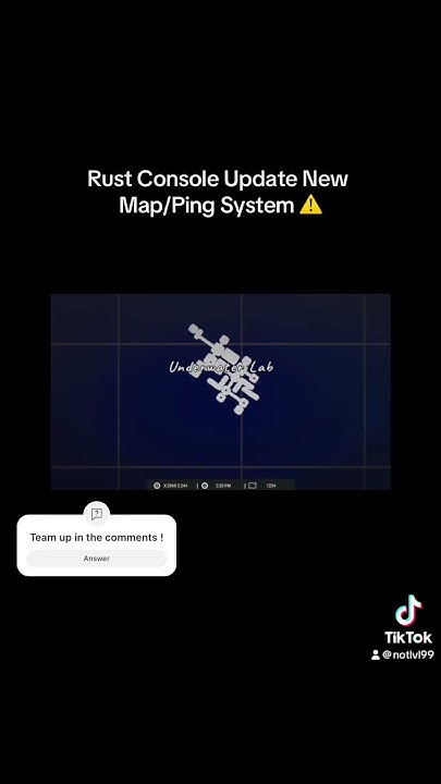 Rust Console Update new map + ping system #shorts #rust #rustconsole - YouTube