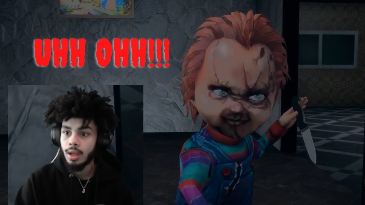 Chucky cutting up my cankles!! | Chucky The Game!!! - YouTube