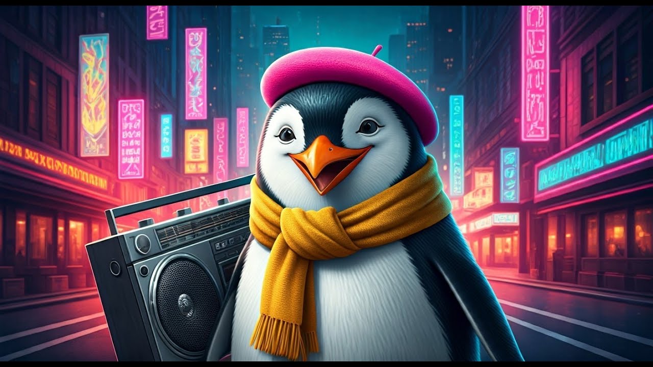 Penguins dance to viral TikTok songs - YouTube