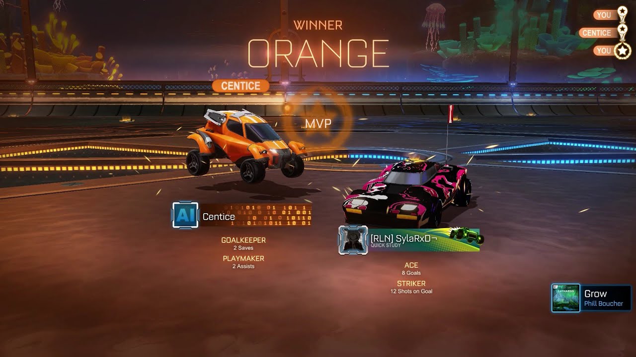 GROW - PHILL BOUCHER | PLAYER ANTHEM & MVP | ROCKET LEAGUE - YouTube