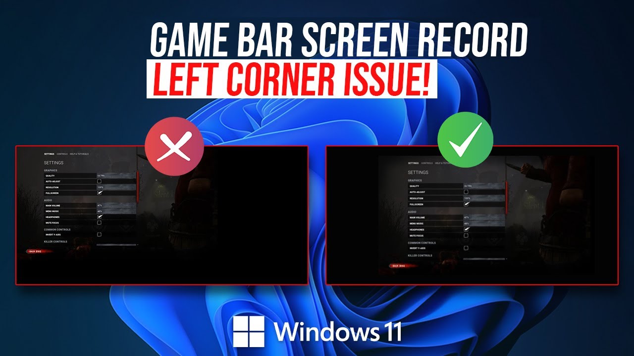How to Fix Game Bar Recording Top Left Corner Issue on PC | How to ...
