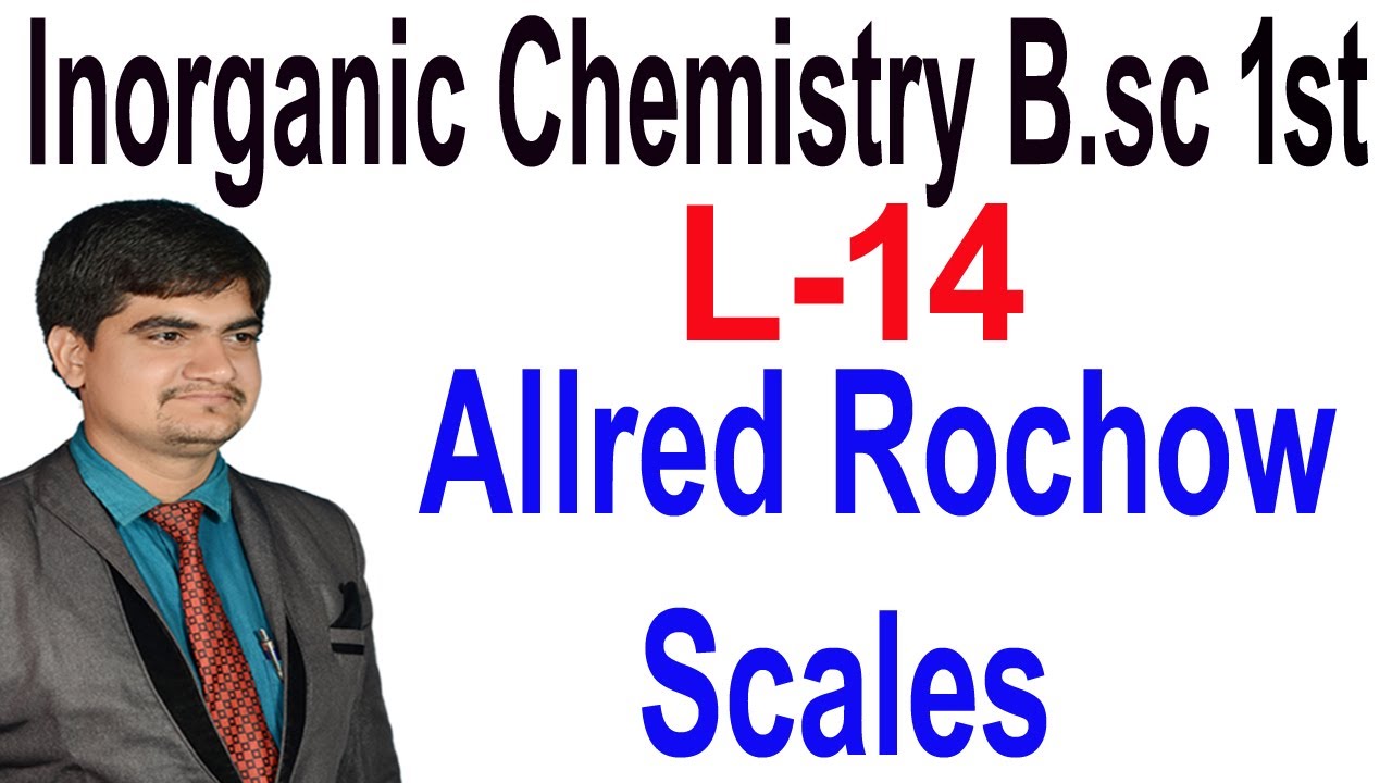 B.sc 1st | Allred rochow scale of electronegativity | inorganic ...