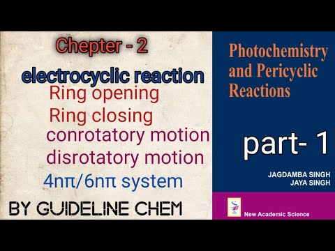 Electrocyclic reaction |. Ring opening and ring closing system ...