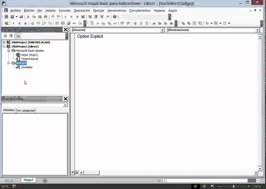 3 Crear Módulos en VBA - YouTube