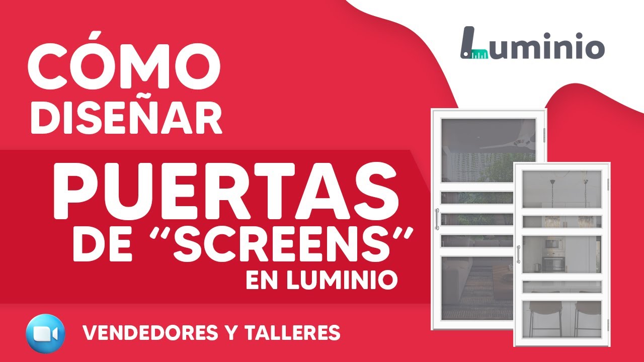 CÓMO DISEÑAR PUERTAS DE SCREENS Y ACORDEÓN - YouTube