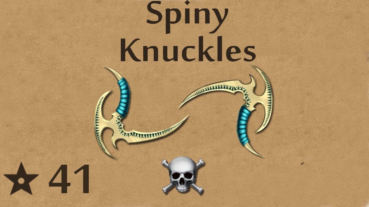 Shadow Fight 2 - SPINY KNUCKLES - Weapon Test - NOVA WEAPON - YouTube