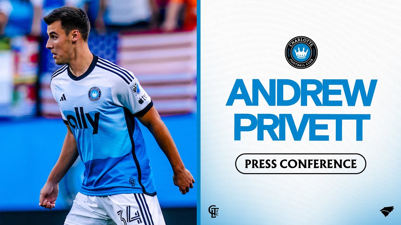 Andrew Privett Press Conference | Charlotte FC vs Nashville SC - YouTube