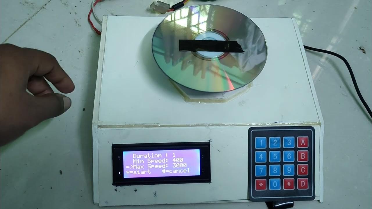 Spin coating Using Arduino - YouTube