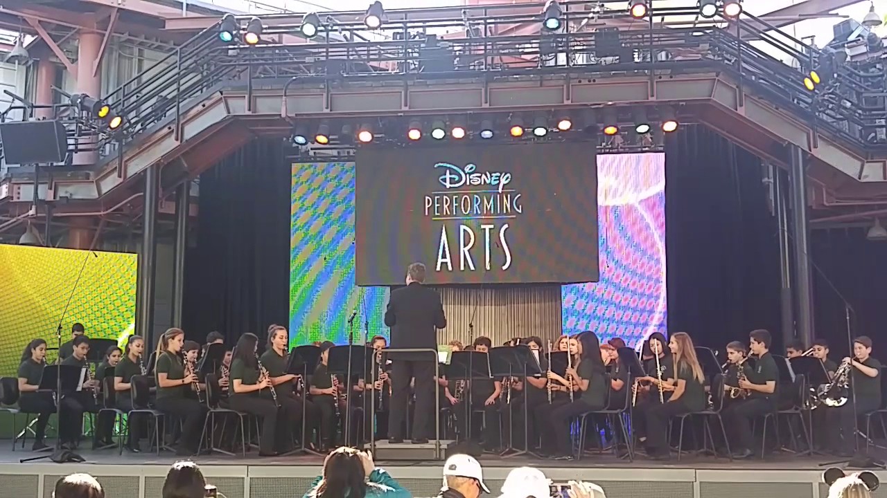 Jordan band performs at Disneyland - YouTube