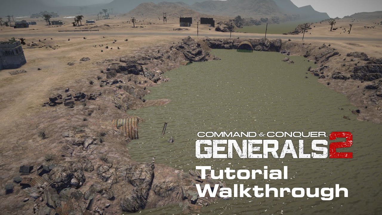 C&C Generals 2 - Alpha Tutorial Mission - YouTube