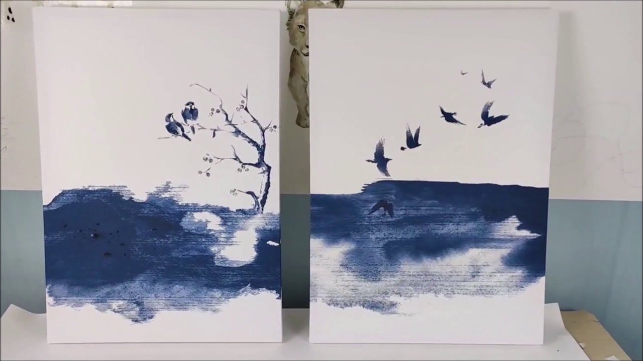 2 Piece Canvas Prints | Handmade Prints | Two Piece Wall Art ...