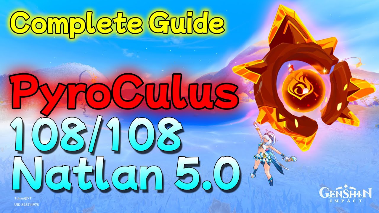 ALL PYROCULUS COMPLETE GUIDE | NATLAN 5.0 GENSHIN IMPACT - YouTube