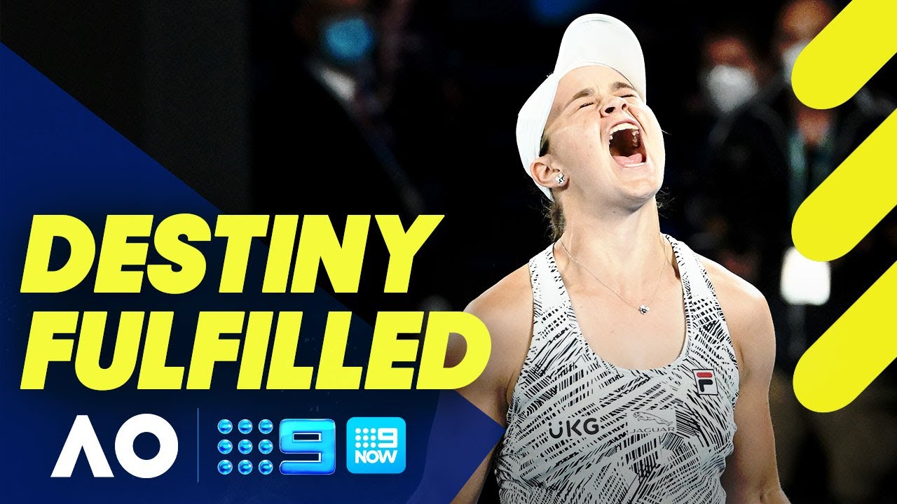 The moment Ash Barty won her maiden Australian Open | Wide World of ...