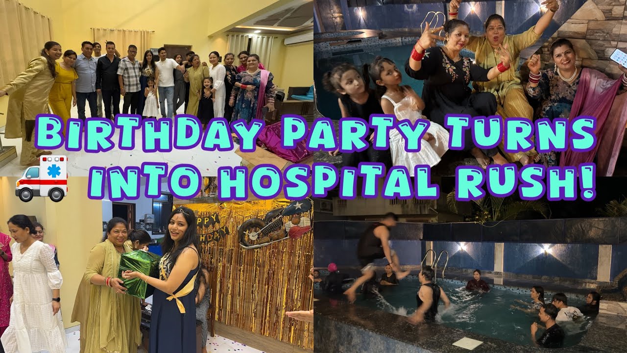 Birthday Party Turns Into Hospital Rush! - YouTube