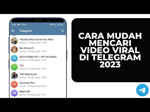 CARA Mudah Mencari Video Viral di Telegram - YouTube