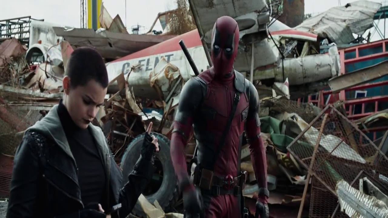 Deadpool Final fight Scene (Negasonic Teenage Warhead vs Angel Dust ...