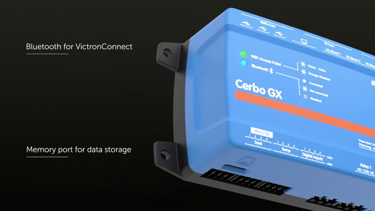 Victron Display 50 Touch Display and Cerbo GX - YouTube