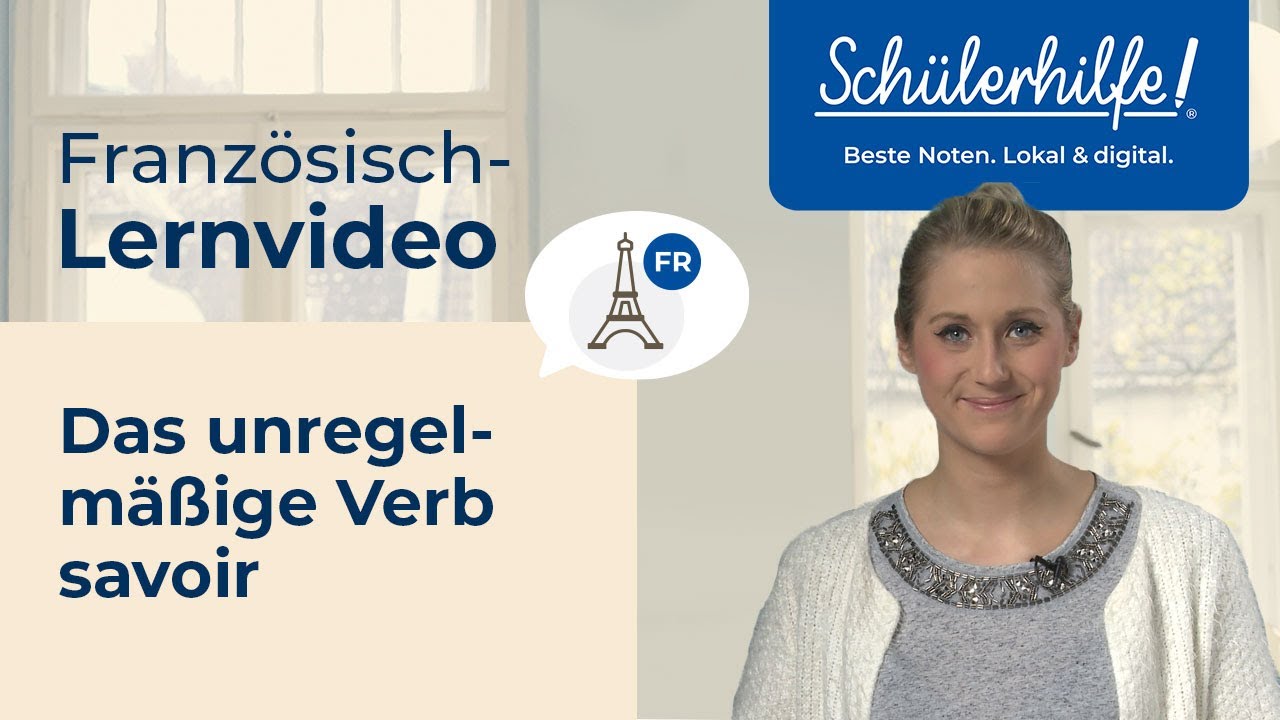 Das Unregelm ige Verb Savoir Konjugieren Verben Sch lerhilfe das-unregelm-ige-verb-savoir-konjugieren-verben-sch-lerhilfe